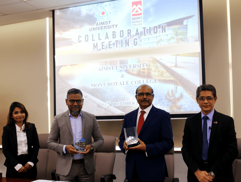 Visit by Mont Royale College Officials - AIMST UNIVERSITY