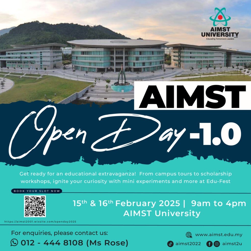 AIMST Open Day 1.0 2025 - AIMST UNIVERSITY